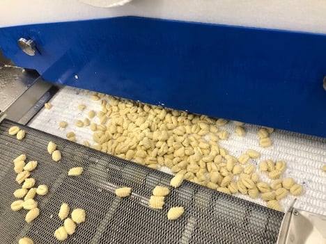 Wave Impingement Freezer Improves IQF Pasta Throughput by 30% | Messer